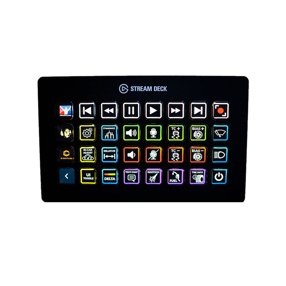 Stream Deck Icon Pack | Treq | Sim Racing Equipment